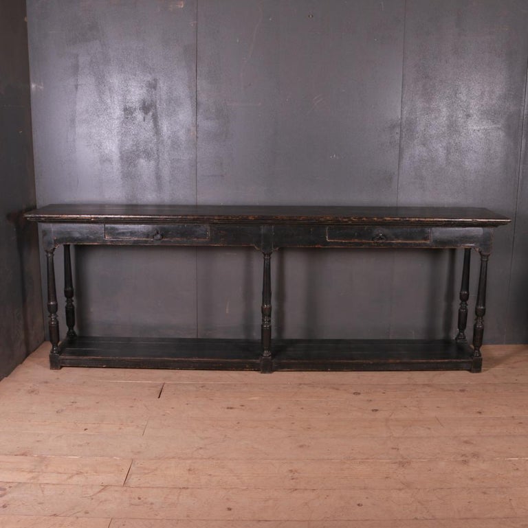 English Painted Console Table at 1stDibs