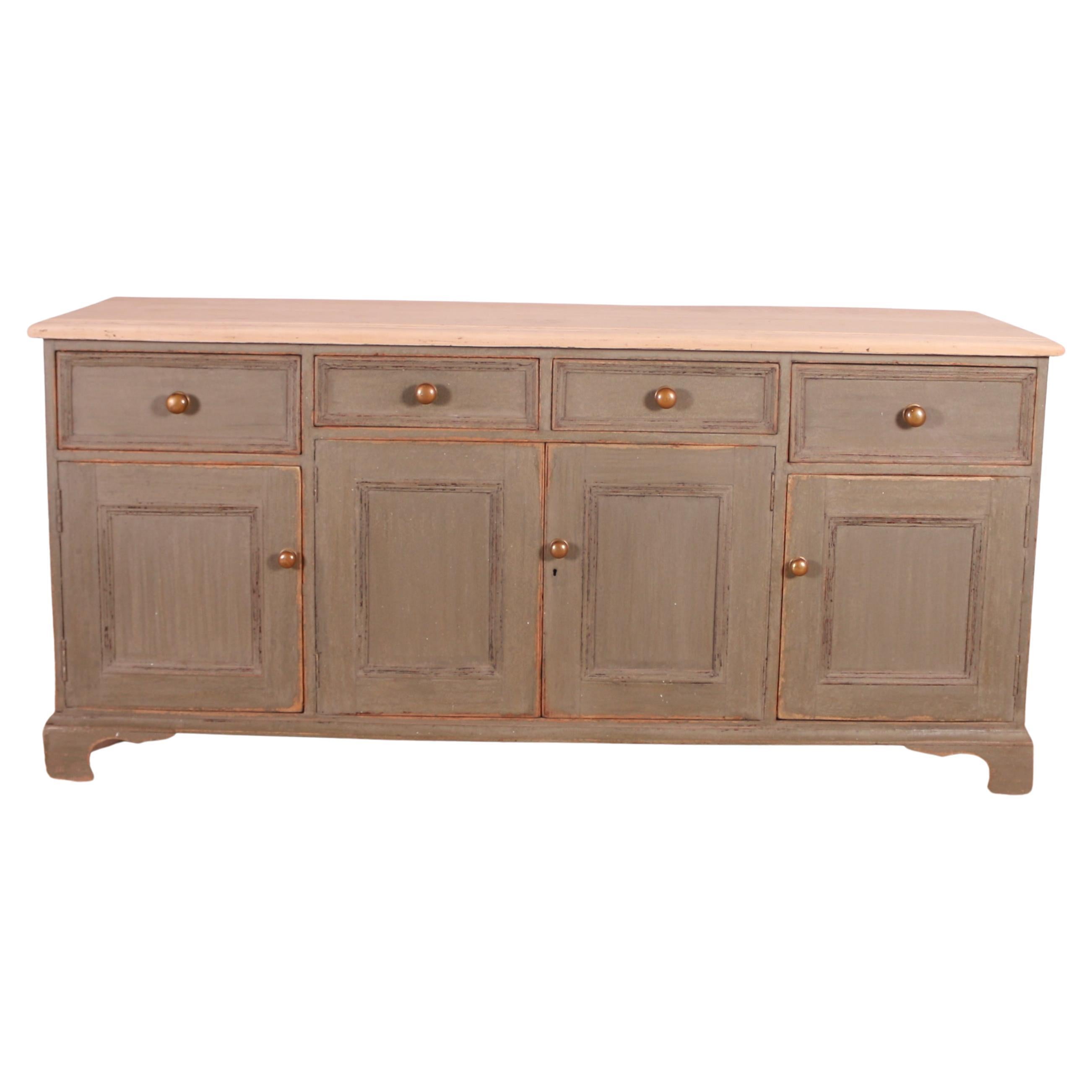 English Painted Dresser Base at 1stDibs