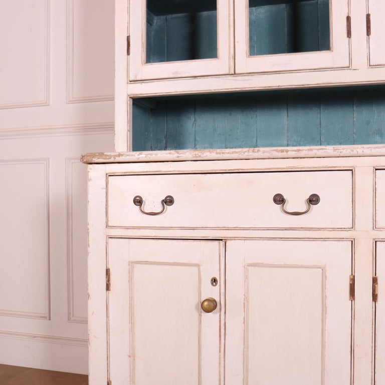 English Painted Kitchen Dresser For Sale at 1stDibs