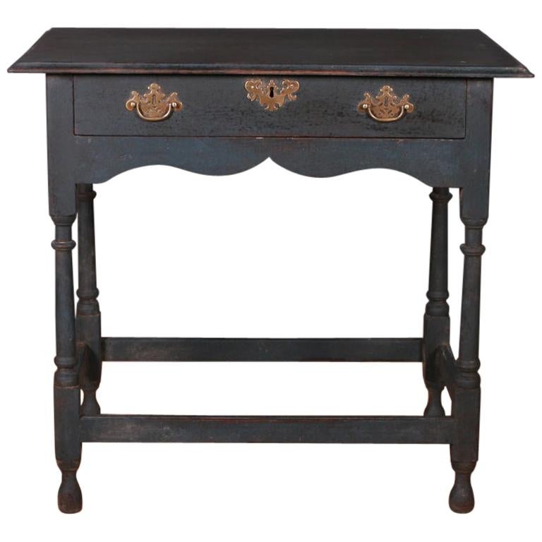 English Painted Lamp Table at 1stDibs