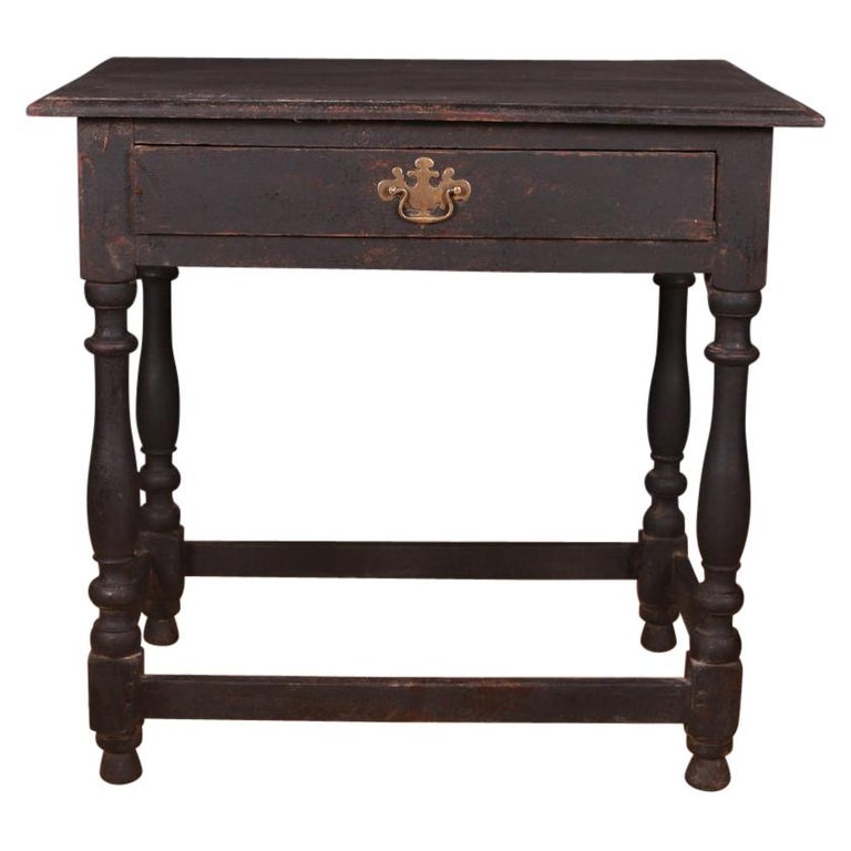 English Painted Lamp Table at 1stDibs