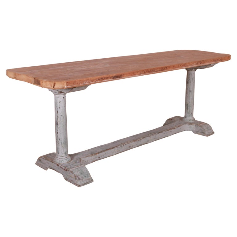 English Painted Tavern Table For Sale at 1stDibs