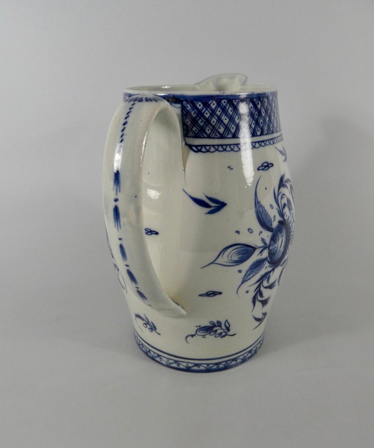 English pearlware jug, ‘Richard and Jenney Turner, 1795’. at 1stDibs