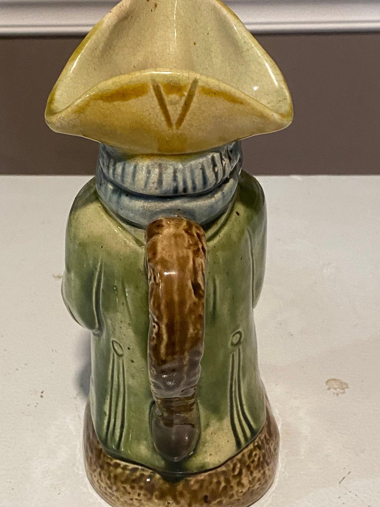English Pearlware Toby Jug, Late 18th C. For Sale at 1stDibs