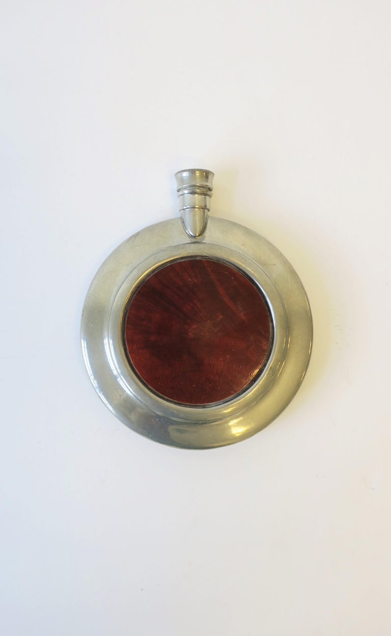 English Pewter and Wood Liquor or Spirits Flask For Sale at 1stDibs ...