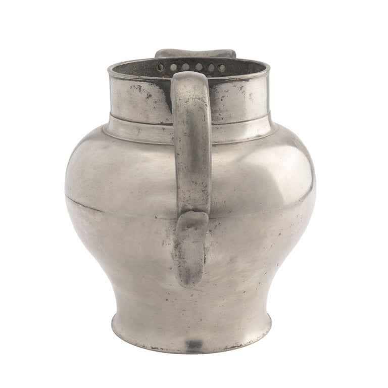 English Pewter Pitcher For Sale at 1stDibs