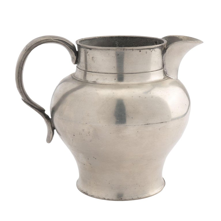 English Pewter Pitcher For Sale at 1stDibs