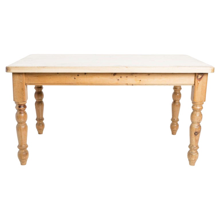 English Pine Dining Table at 1stDibs