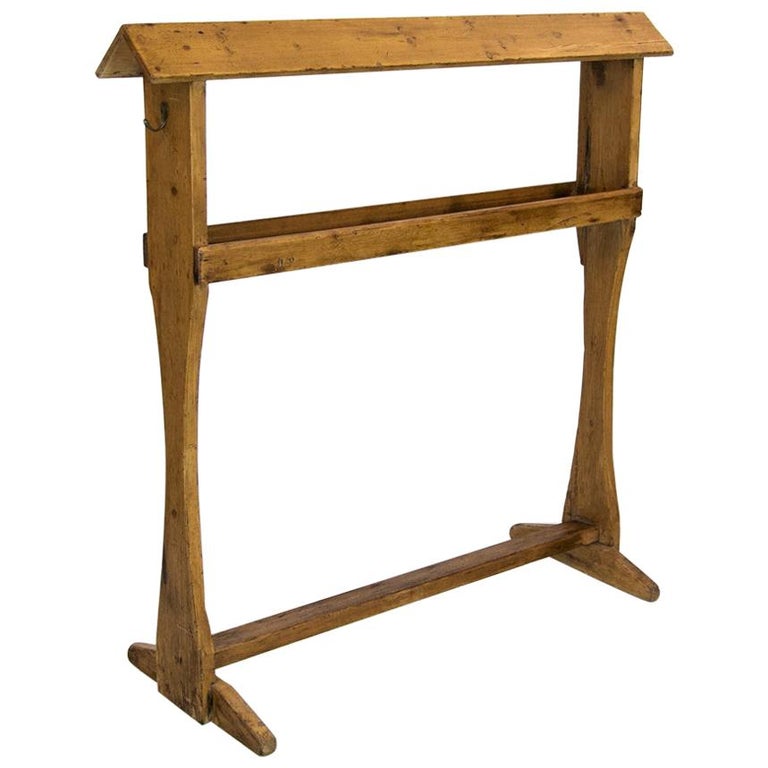 English Pine Saddle Rack For Sale at 1stDibs