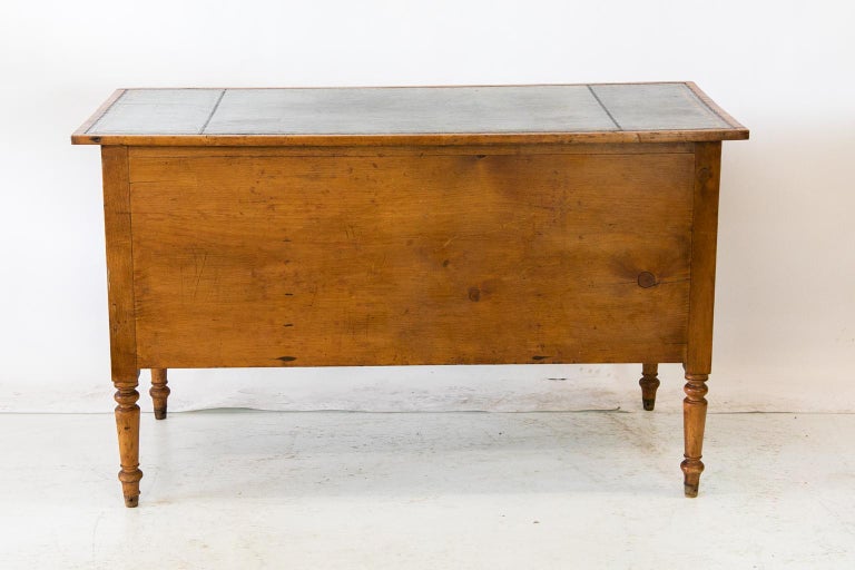 English Pine Seven-Drawer Writing Desk at 1stDibs | pine writing desk ...