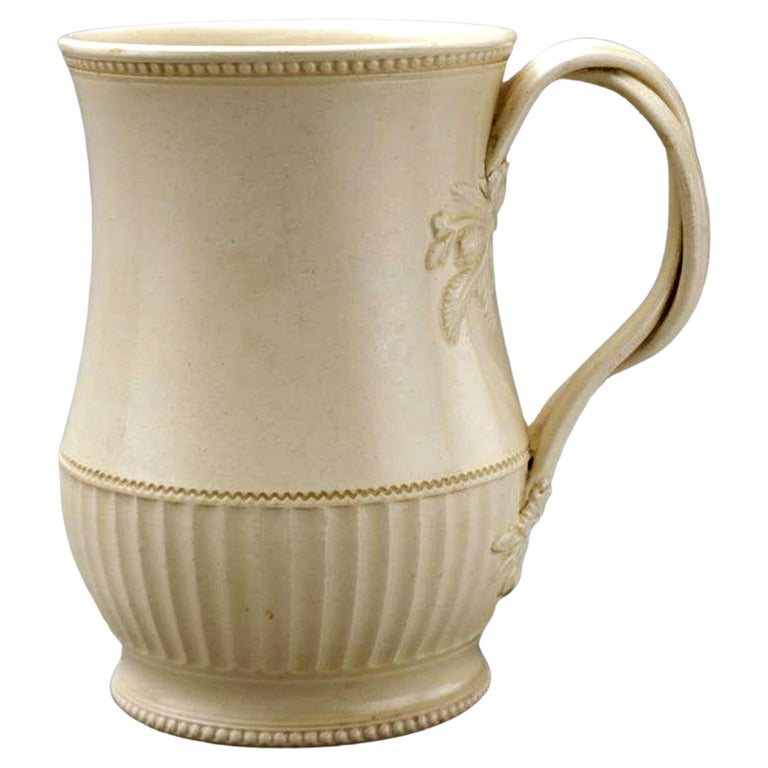English Plain Creamware Tankard, Leeds, Circa 1770 at 1stDibs