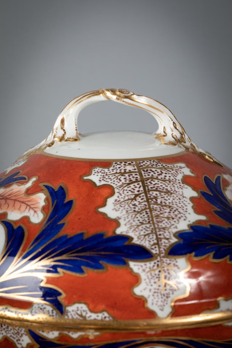 English Porcelain Imari Pattern Lazy Susan, Derby, circa 1820 at 1stDibs