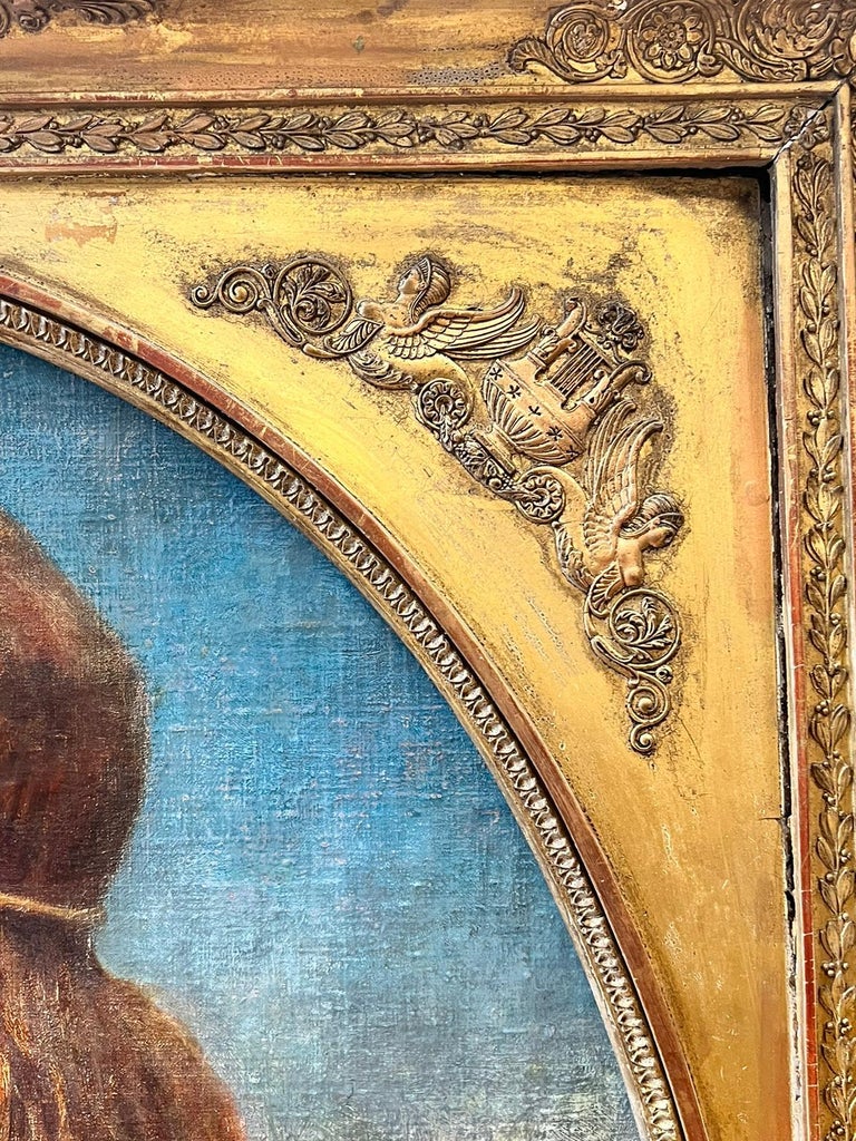 English Pre-Raphaelite - Fine 1890's English Pre-Raphaelite Oil ...