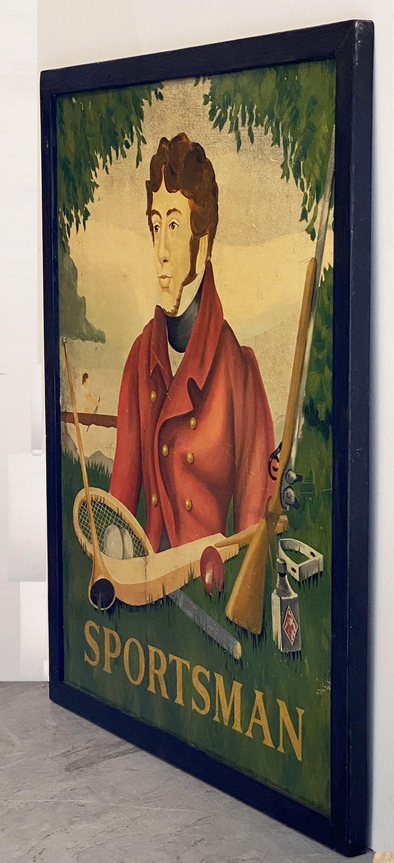 English Pub Sign, "Sportsman" For Sale at 1stDibs