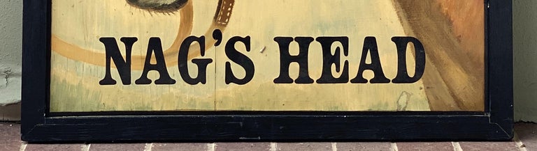 English Pub Sign, "Nag's Head" For Sale at 1stDibs