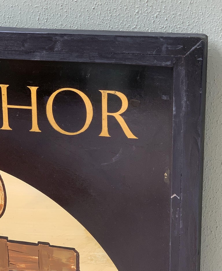English Pub Sign, "The Anchor - Hall and Woodhouse" For Sale at 1stDibs