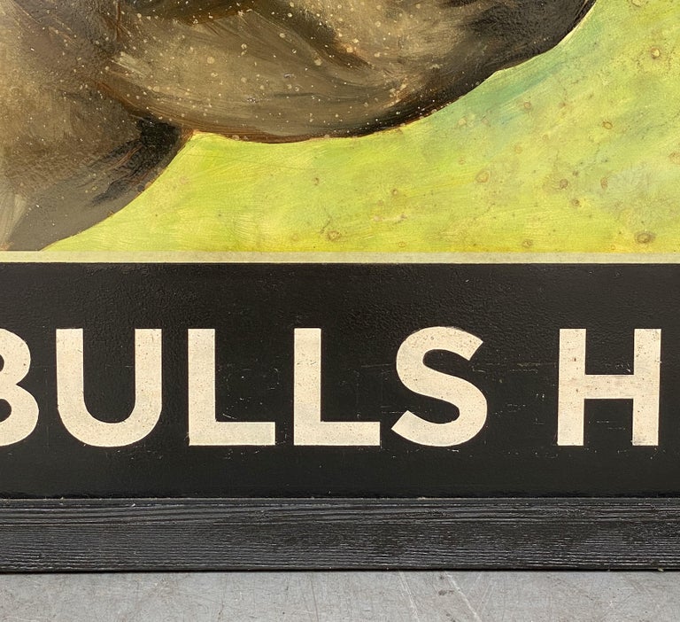 English Pub Sign, 'The Bulls Head' at 1stDibs