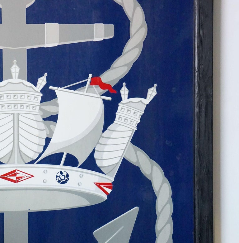 English Pub Sign, "The Royal Naval Arms" at 1stDibs