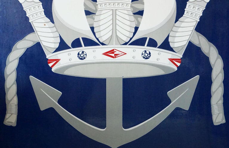 English Pub Sign, "The Royal Naval Arms" at 1stDibs