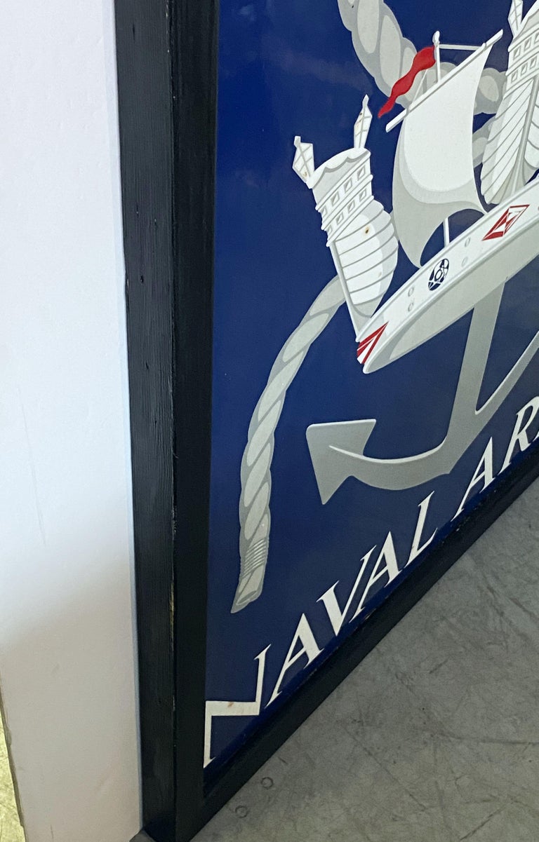English Pub Sign, "The Royal Naval Arms" at 1stDibs