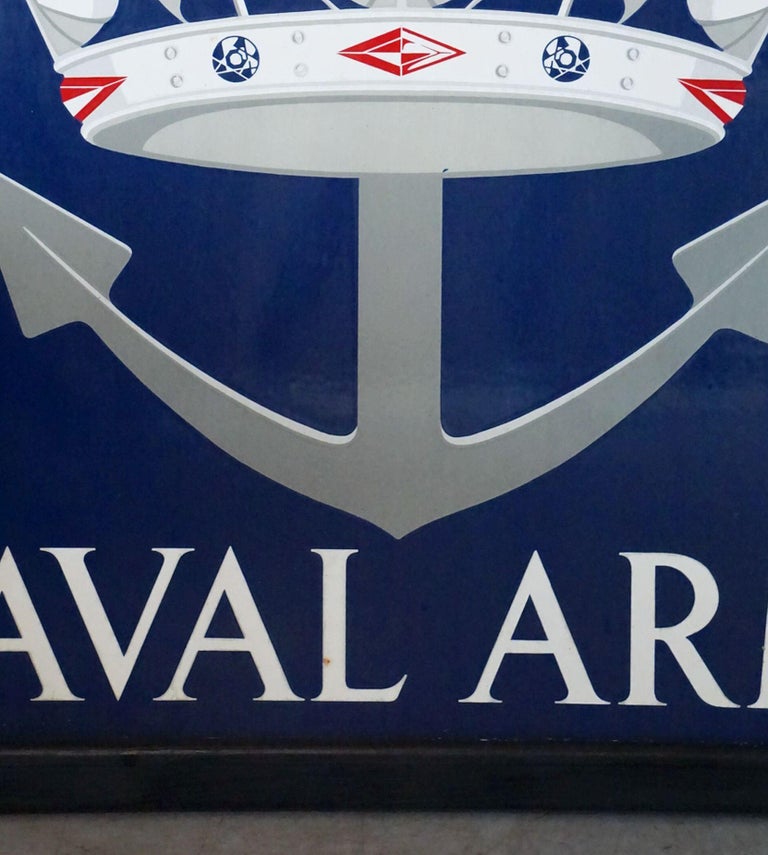 English Pub Sign, "The Royal Naval Arms" at 1stDibs