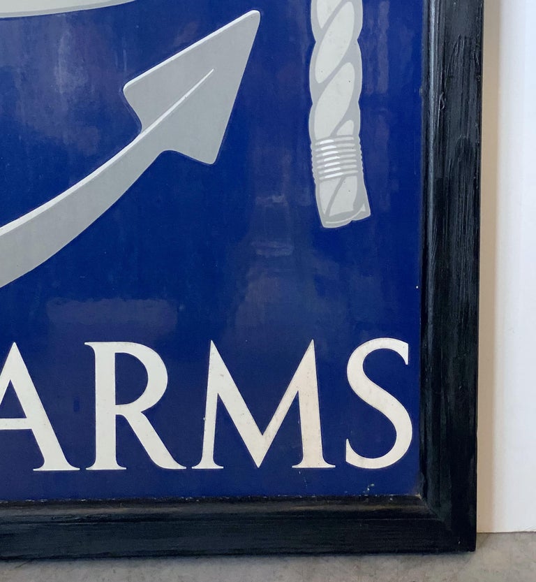 English Pub Sign, "The Royal Naval Arms" at 1stDibs