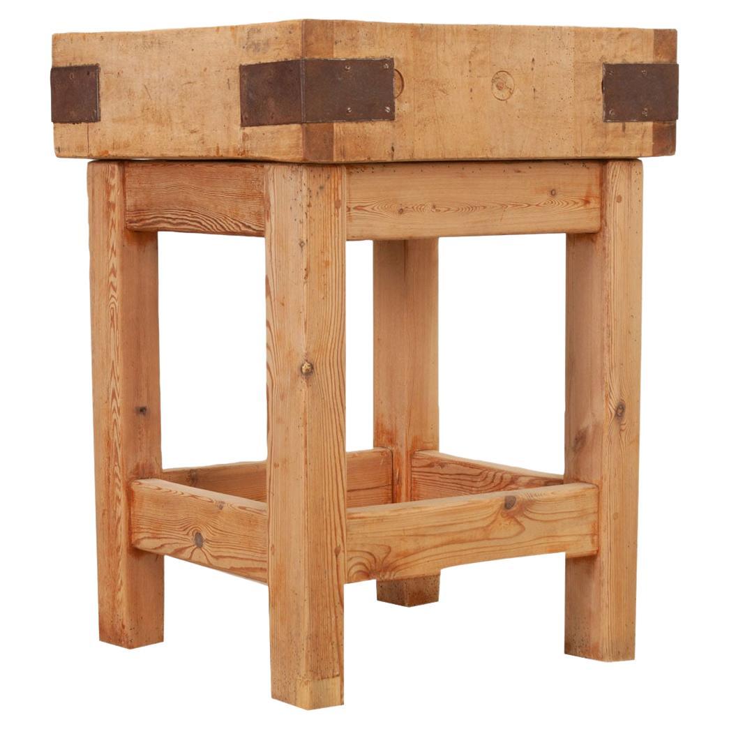 Vintage Chopping Block at 1stDibs