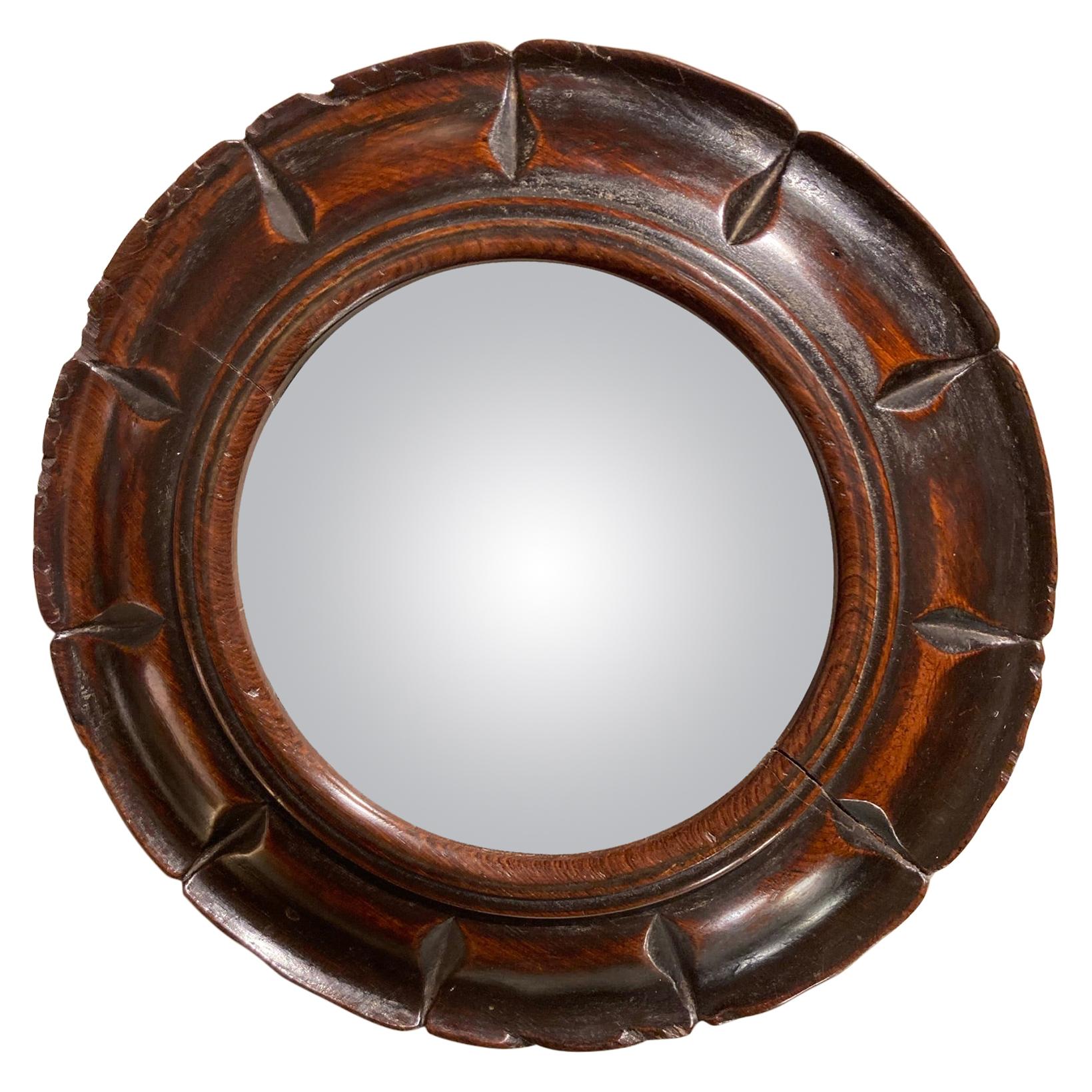 English Regency style Convex Mirror For Sale at 1stDibs