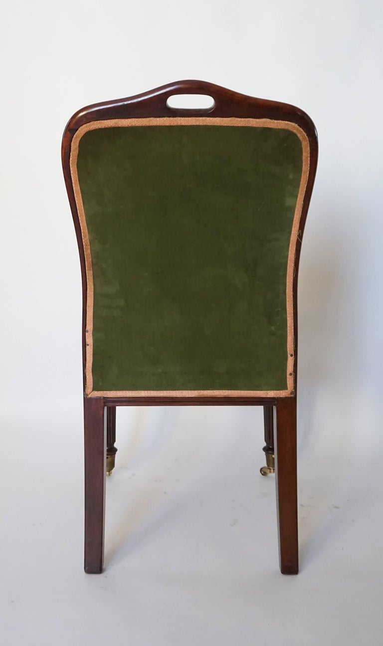 English Regency Casino Chairs, Set of Four, circa 1825 at 1stDibs