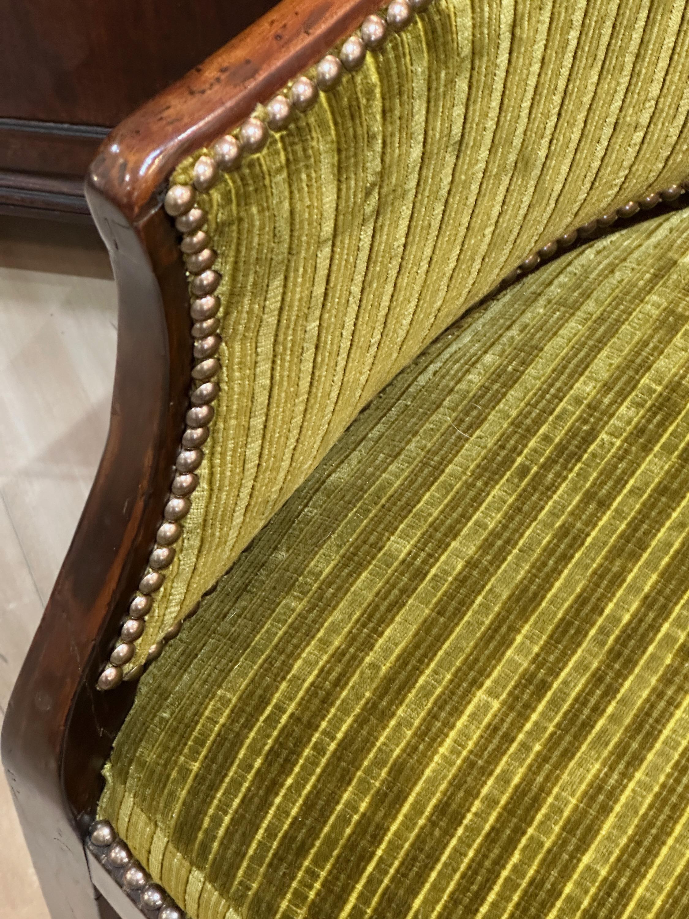 English Regency Library Chair For Sale at 1stDibs