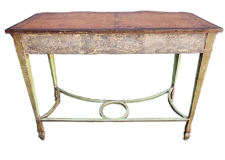 English Regency Painted Console Tables For Sale at 1stDibs