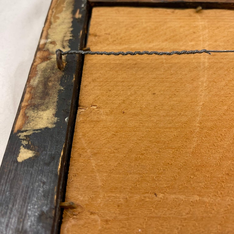 English Regency Period Original Watercolor Fruitwood Frame, a Willow ...