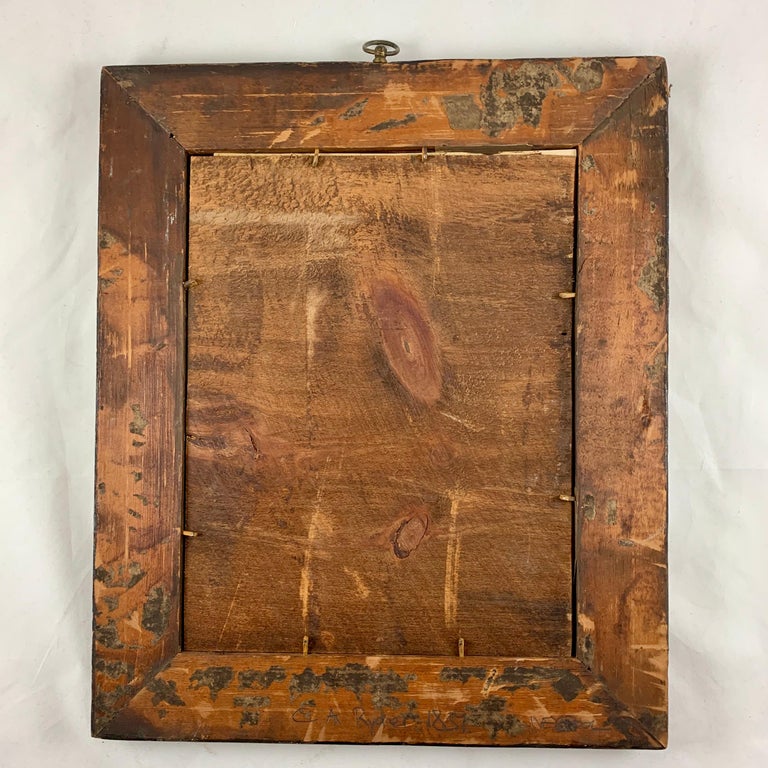 English Regency Period Original Watercolor in Fruitwood Frame, Daisy ...