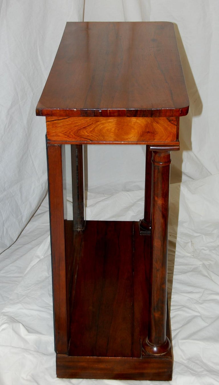 English Regency Period Pier Table of Small Proportions in Rosewood For ...