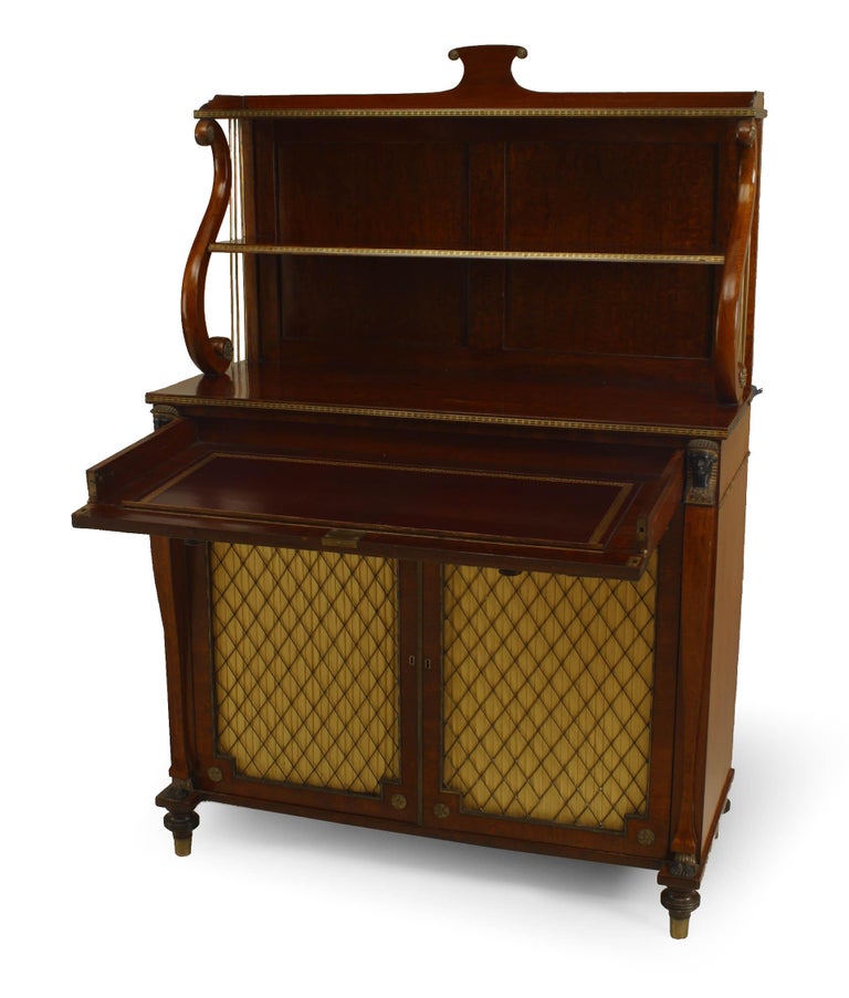 English Regency Rosewood Secretaire For Sale at 1stDibs