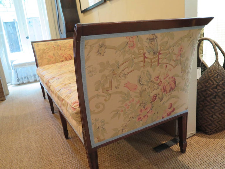English Regency Settee For Sale at 1stDibs