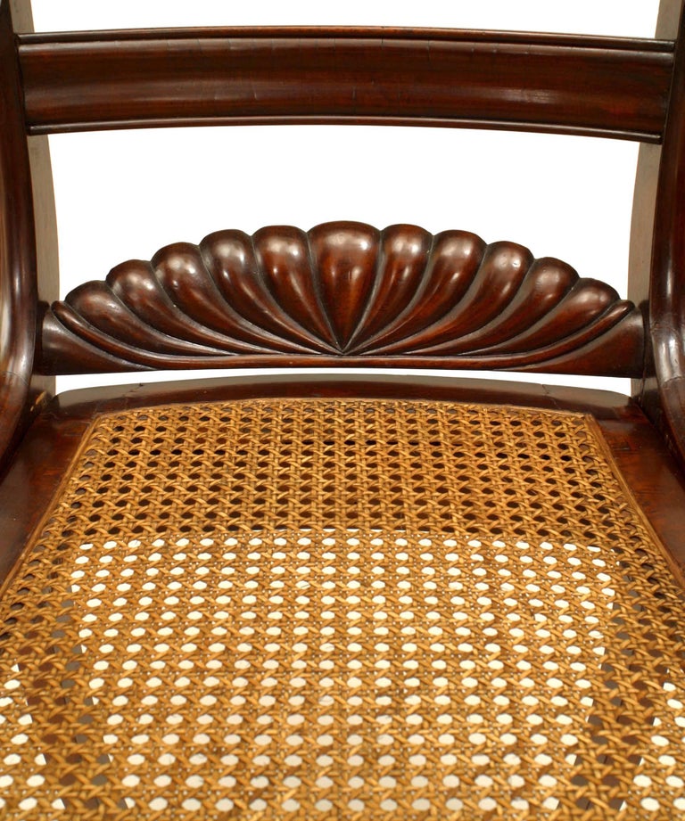English Regency Mahogany Arm Chair For Sale at 1stDibs | english ...