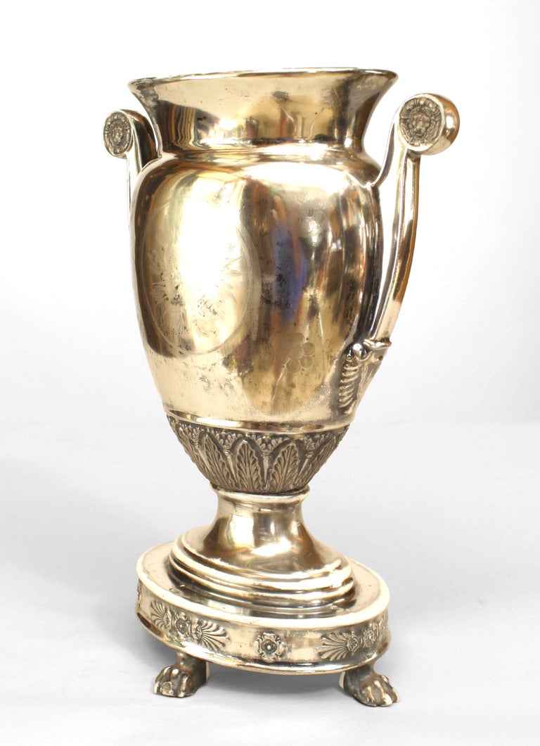 English Regency Style '19th Century' Silver Plated Porcelain Classic ...