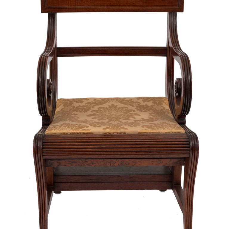 English Regency Style Metamorphic Arm Chair after Morgan and Saunders ...