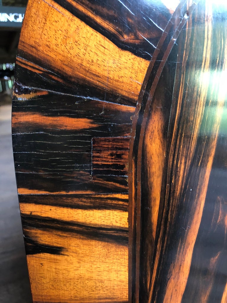 English Regency Tea Table, Calamander Wood For Sale at 1stDibs