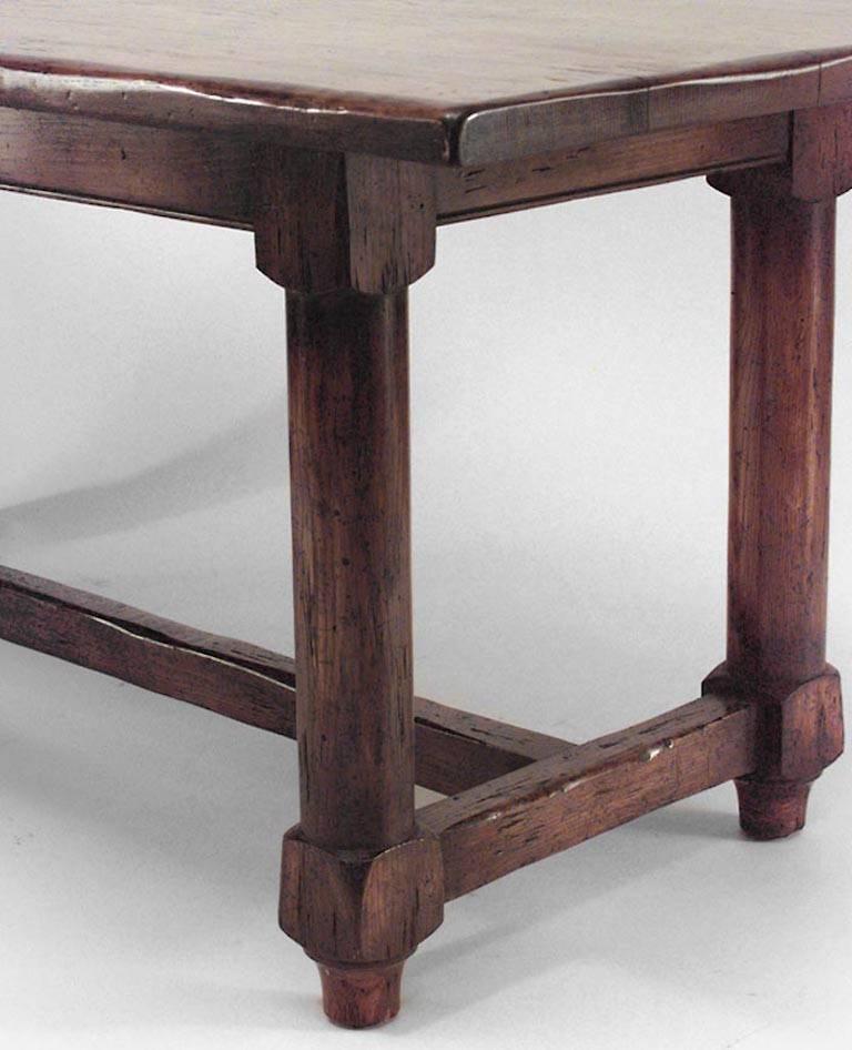 English Renaissance Oak Refectory Table For Sale at 1stDibs