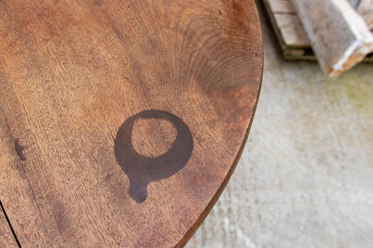 English Round Mahogany Table For Sale at 1stDibs