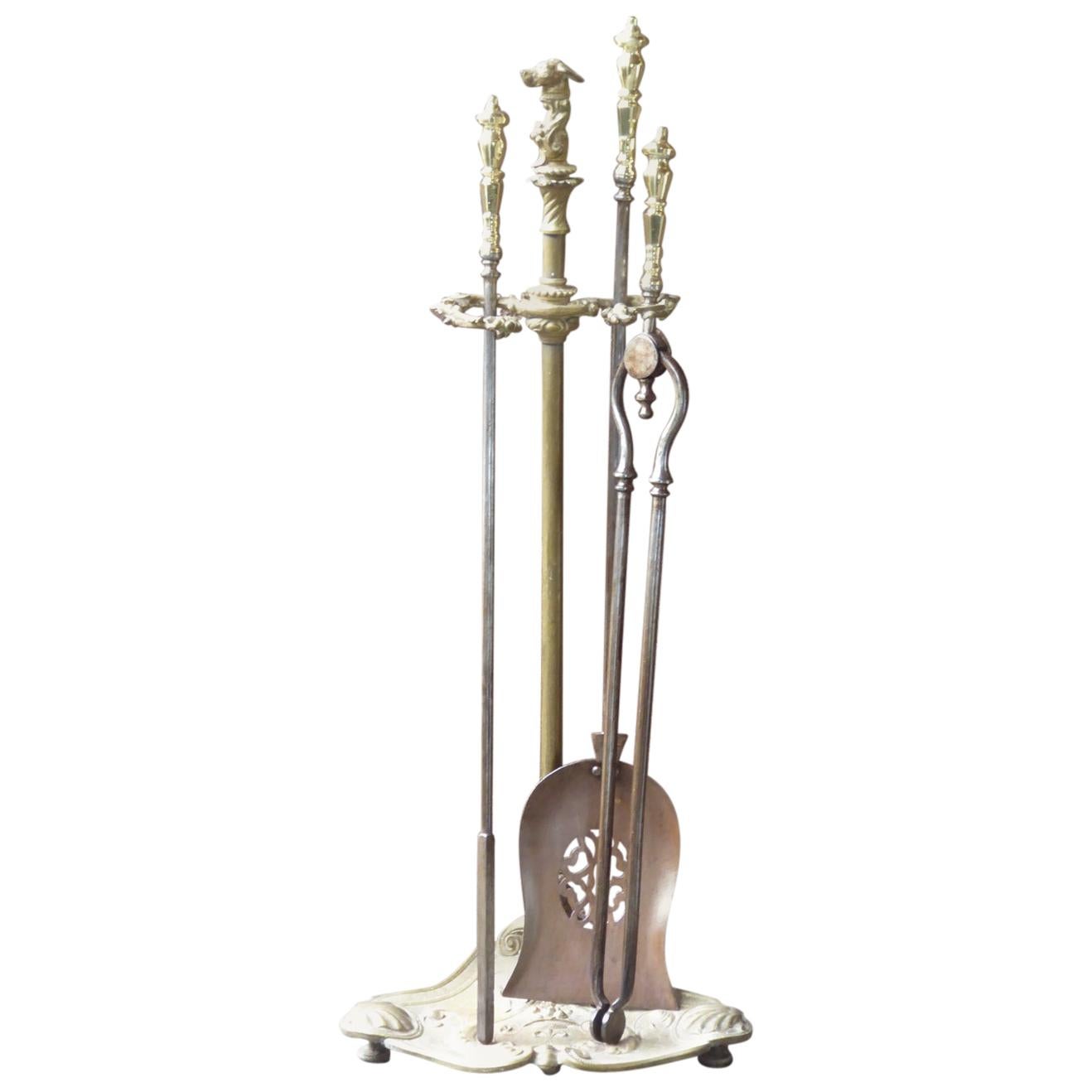 19th Century English Victorian Fireplace Poker For Sale at 1stDibs