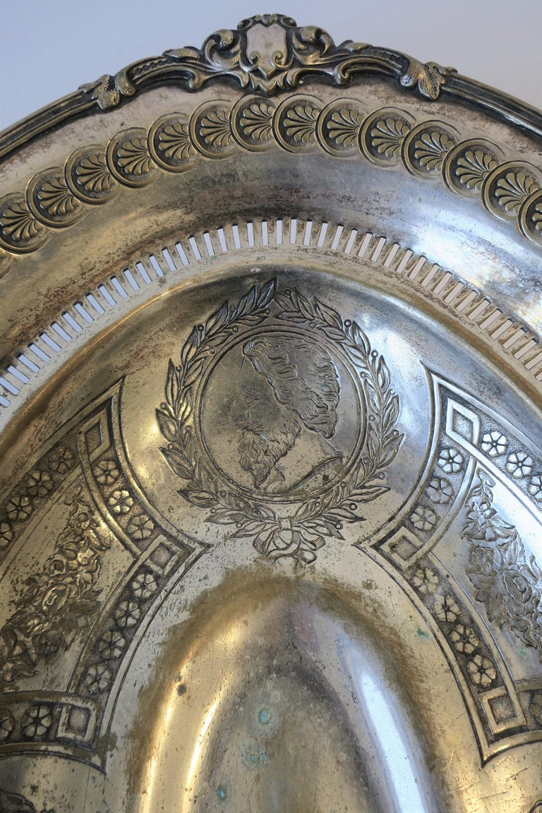 English Silver Footed Compote Bowl For Sale at 1stDibs