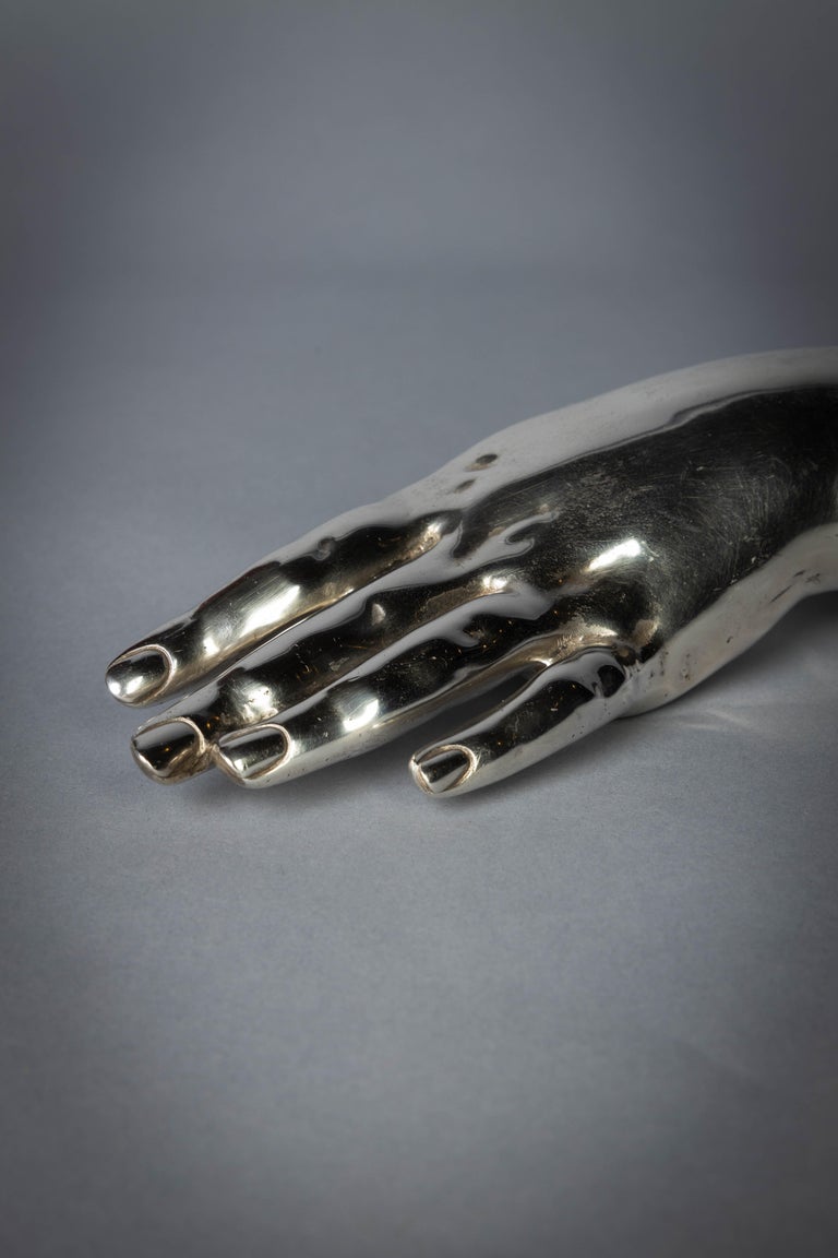 English Silver Hand, London, 1909 For Sale at 1stDibs