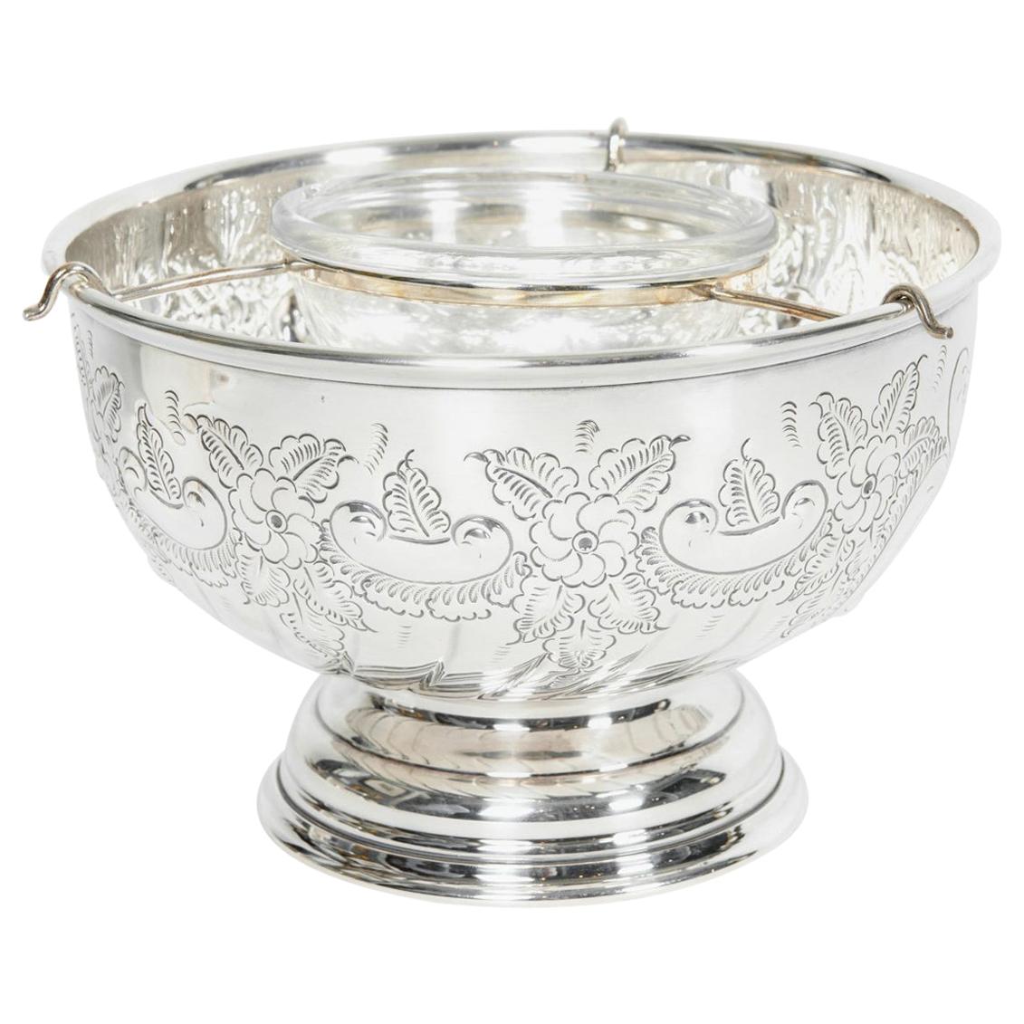 Mid 19th Century Baltimore Silver Fruit Bowl at 1stDibs