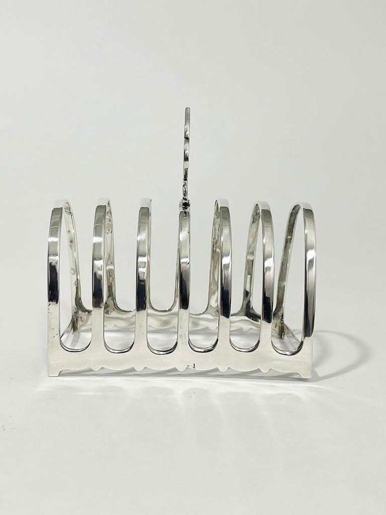 English Silver Toast Rack by Gorham Manufacturing Co., Birmingham, 1919 ...