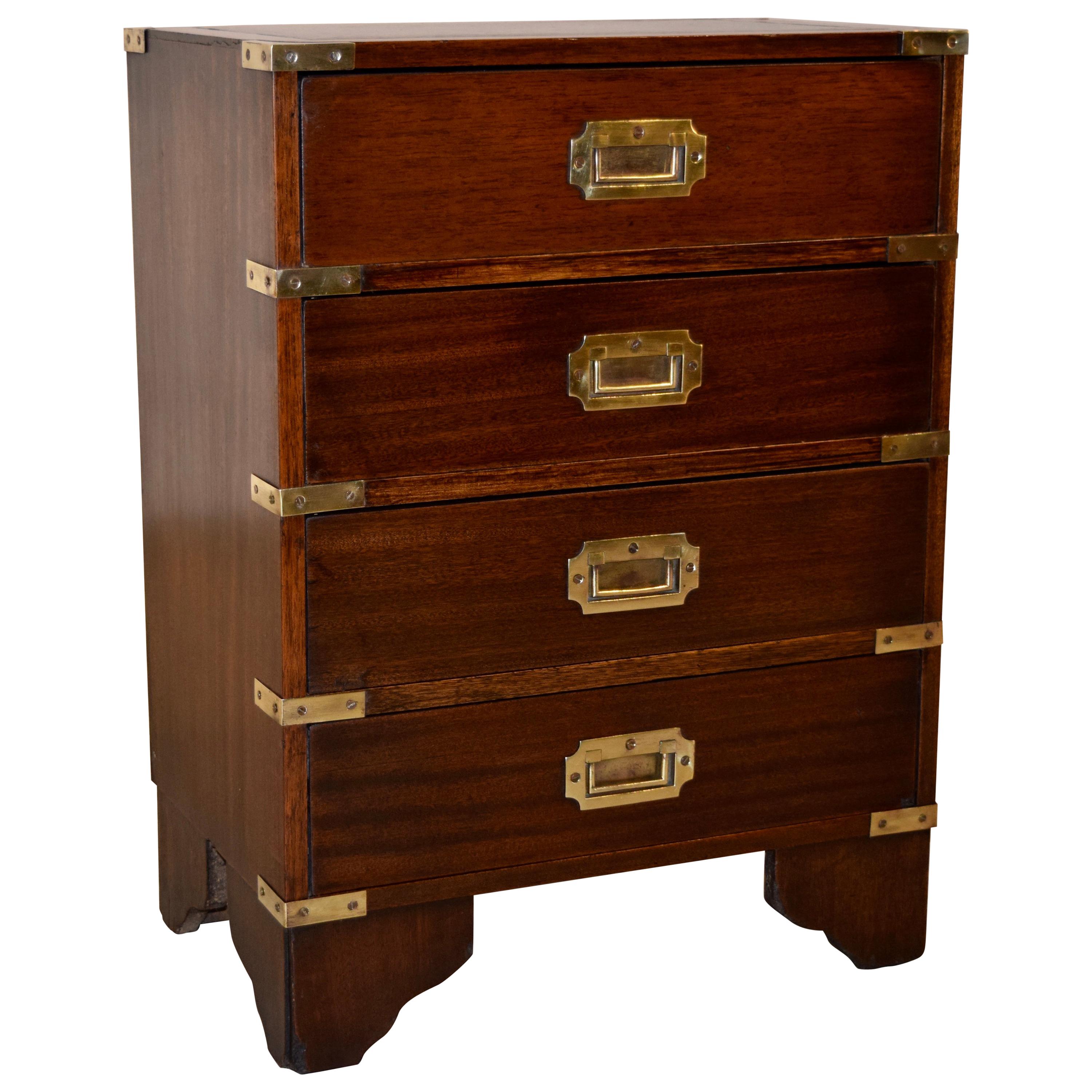 English Small Campaign Chest, circa 1950 at 1stDibs