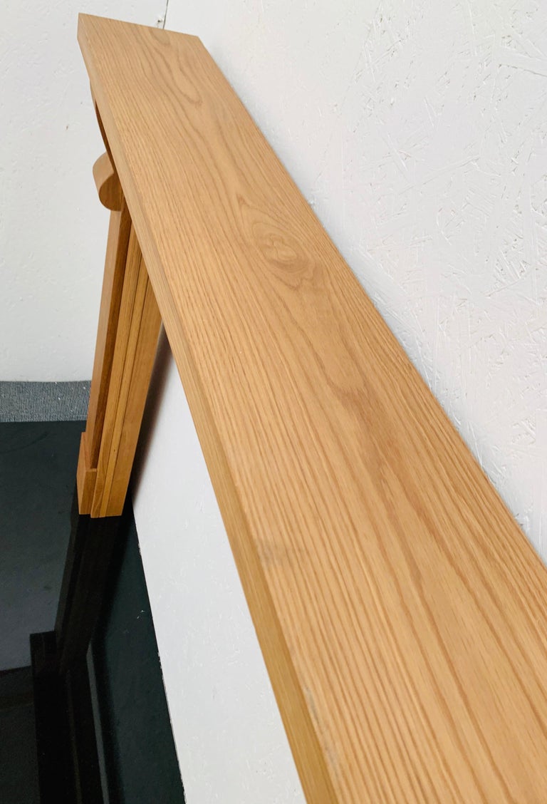 English Solid Oak Timber Fireplace Mantelpiece For Sale at 1stDibs