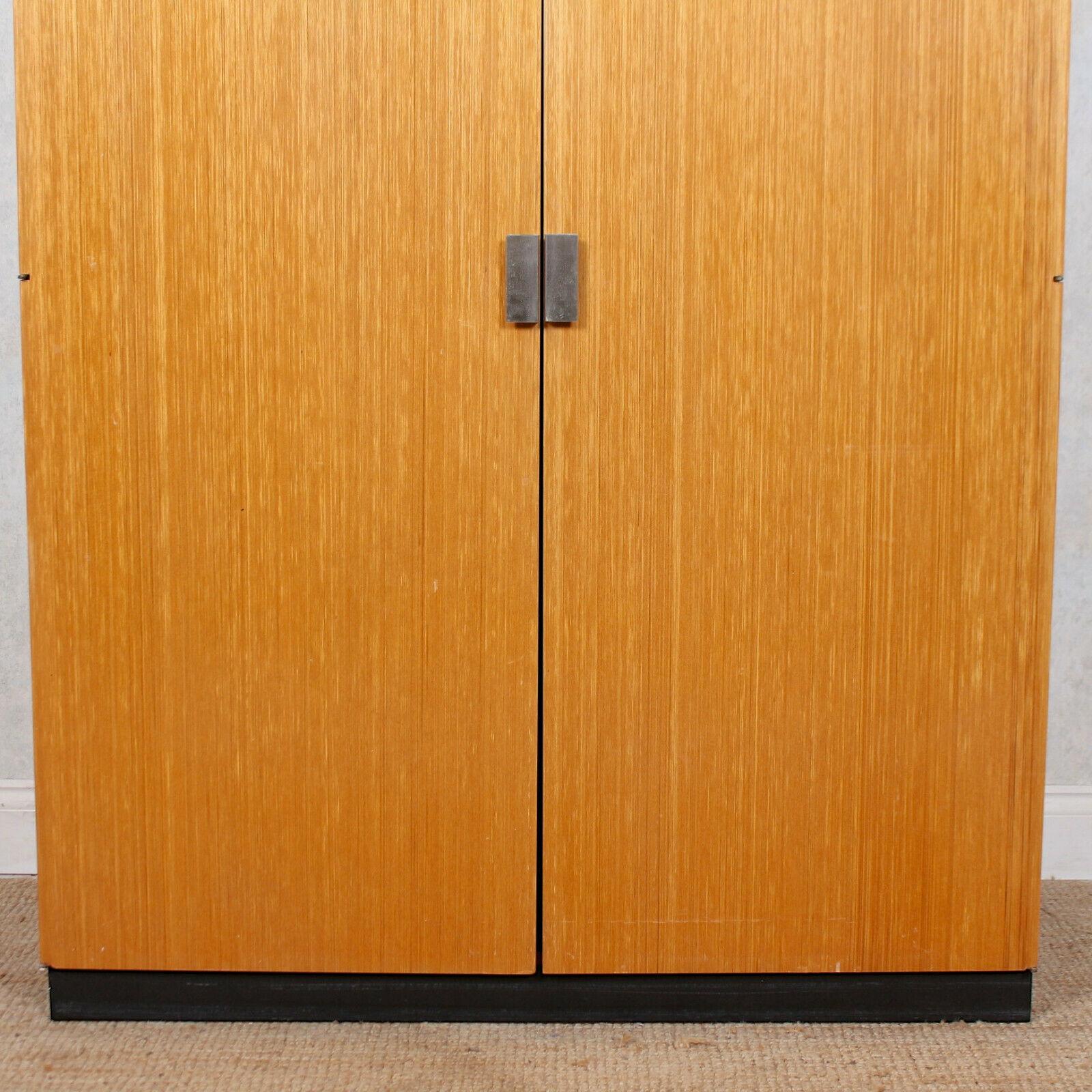 English Stag Wardrobe Retro Double Compactum For Sale at 1stDibs ...